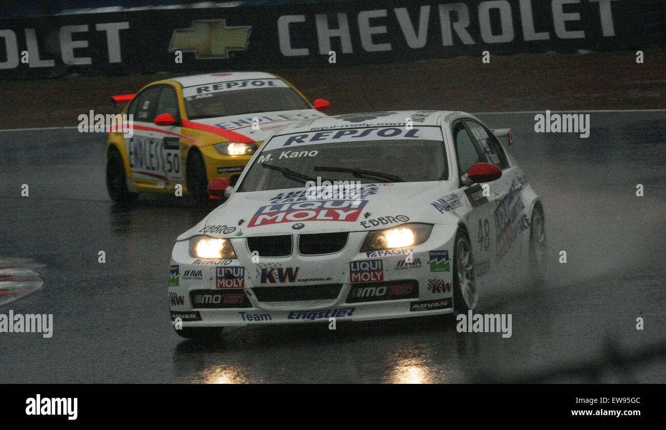 Masaki Kano a dirigé Seiji Ara lors de la WTCC Race of Japan 2009 ...