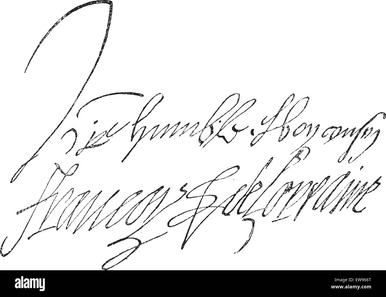 Duc de guise Banque d'images vectorielles - Alamy