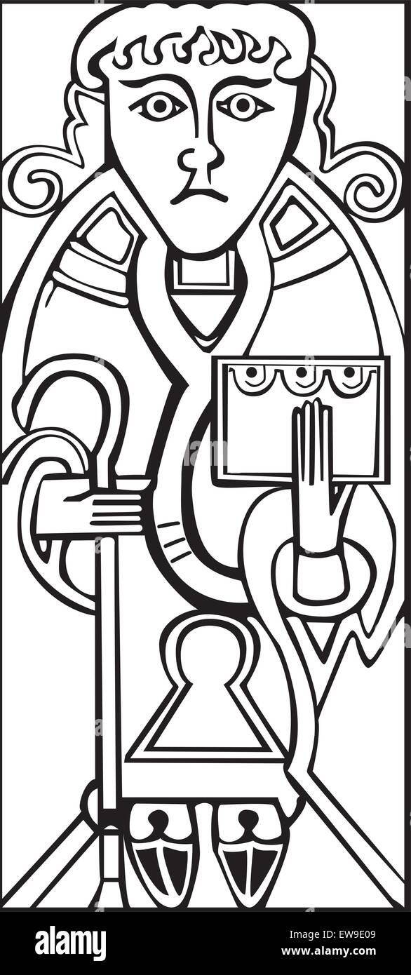 Symbole de saint luc Banque d'images vectorielles - Alamy