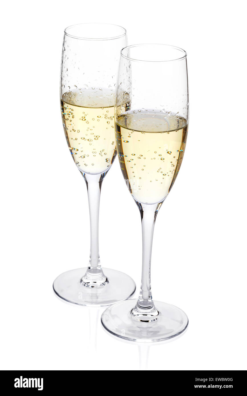 Verres de champagne Banque de photographies et d’images à haute ...