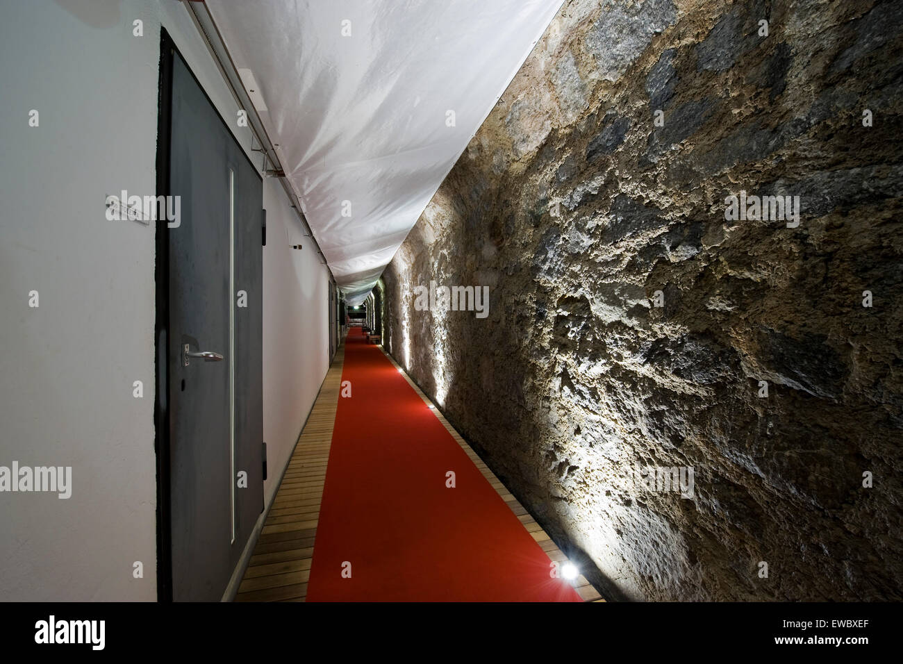 La Suisse, Col du Gotthard, La Claustra hotel Photo Stock - Alamy