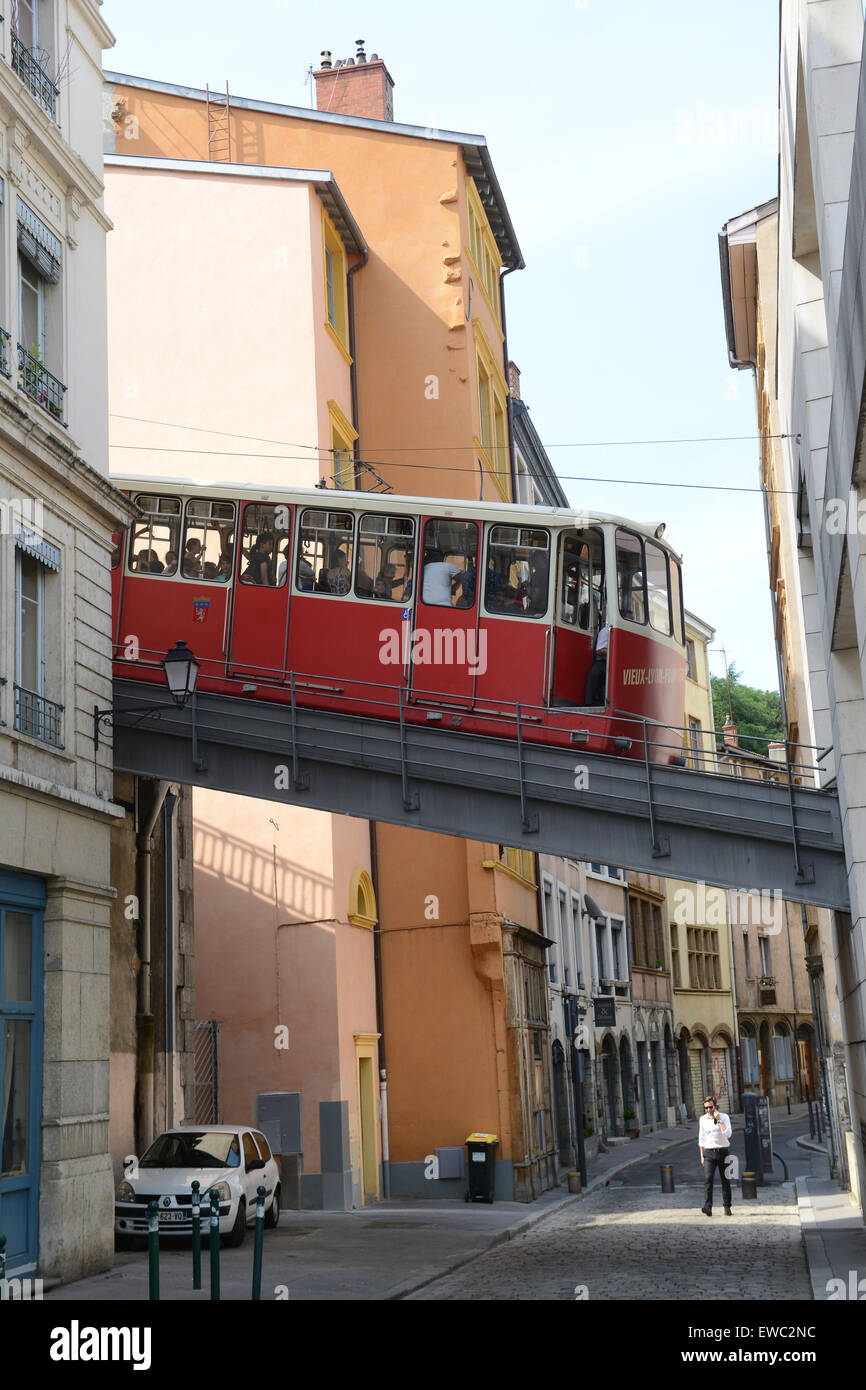 Les funiculaires funiculaire de Lyon Funiculaires de Lyon France Photo ...