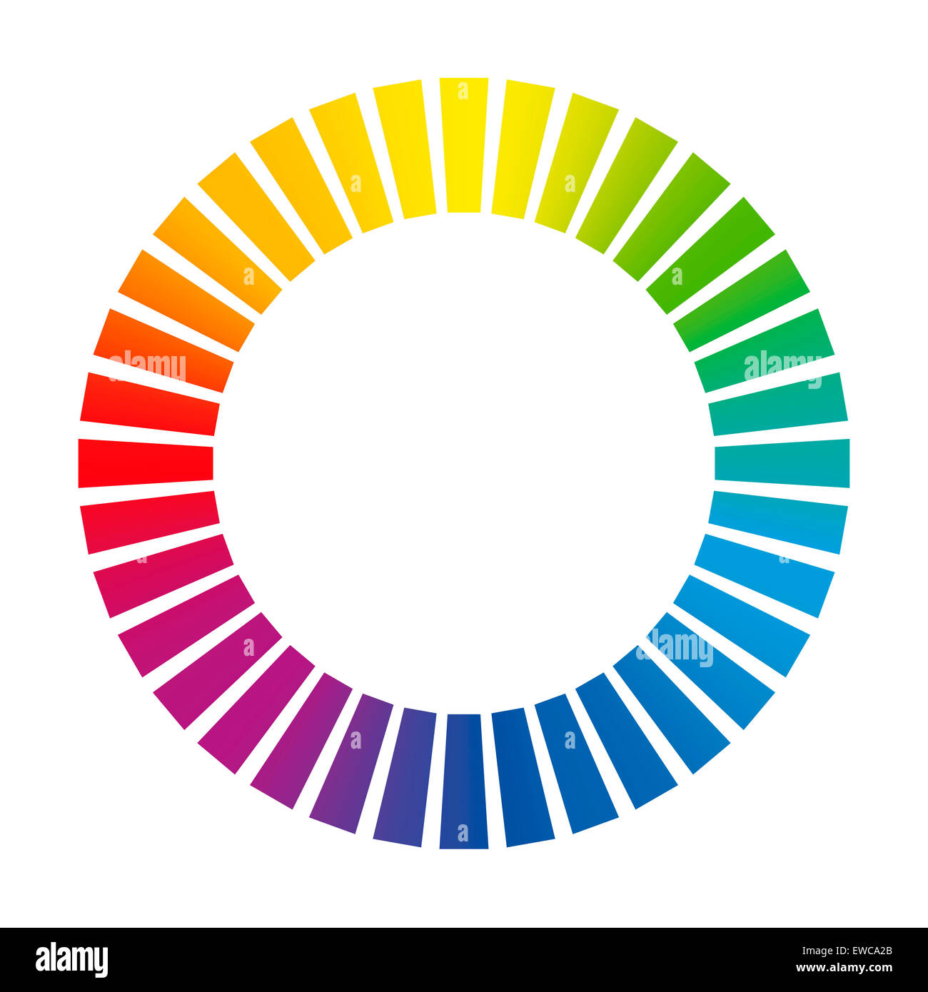 Cercle en pointillés ou tampon de couleur arc-en-ciel - cercle anneau ...