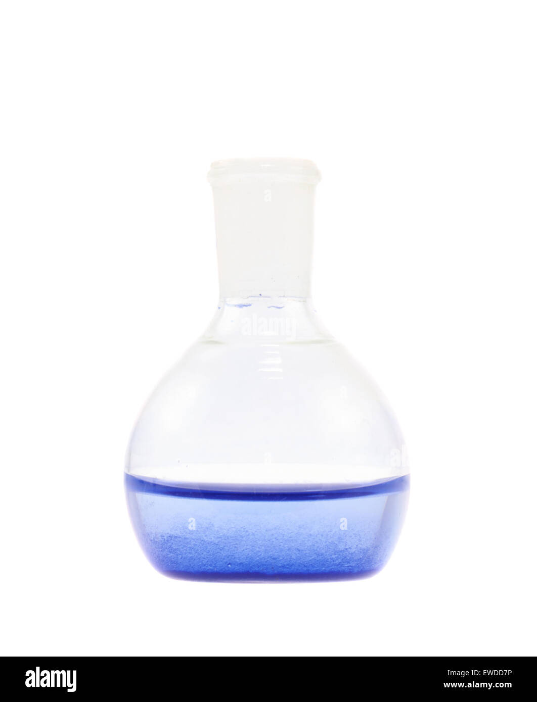 Erlenmeyer flask blue liquid beaker Banque de photographies et d’images ...
