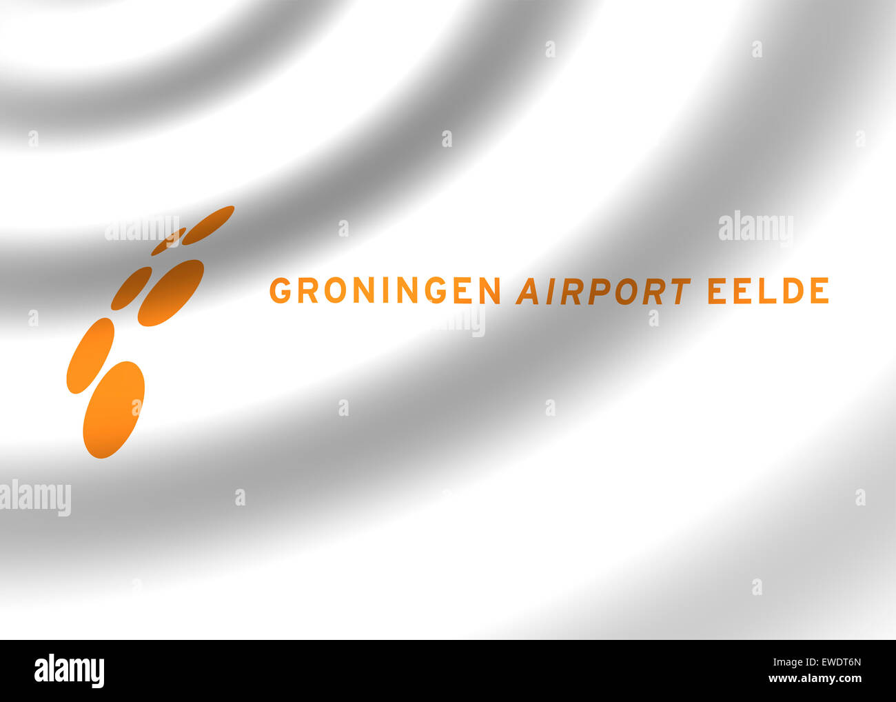 Groningen airport eelde icône symbole du drapeau emblème logo sign Photo Stock - Alamy