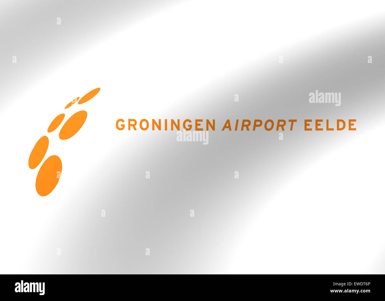 Groningen Airport Eelde icône symbole du drapeau emblème logo sign Photo Stock - Alamy