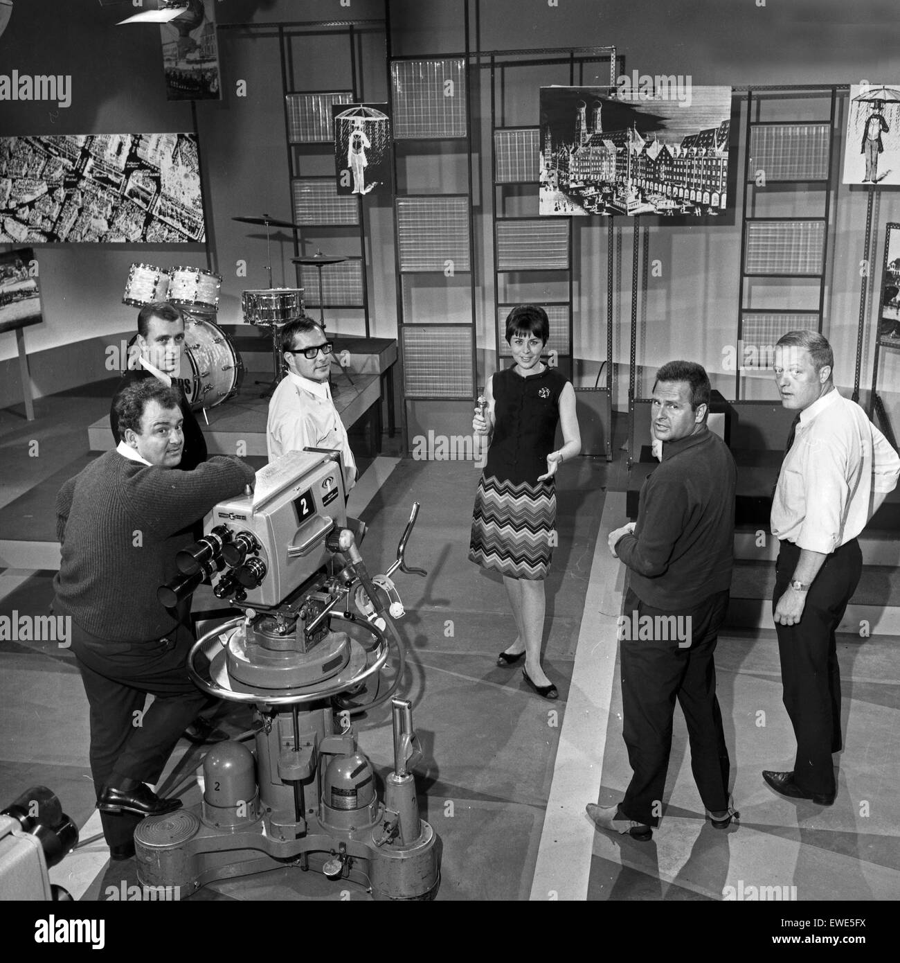 4-3-2-1 chaud et doux, Musiksendung, Deutschland 1966, Regie : Thomas ...