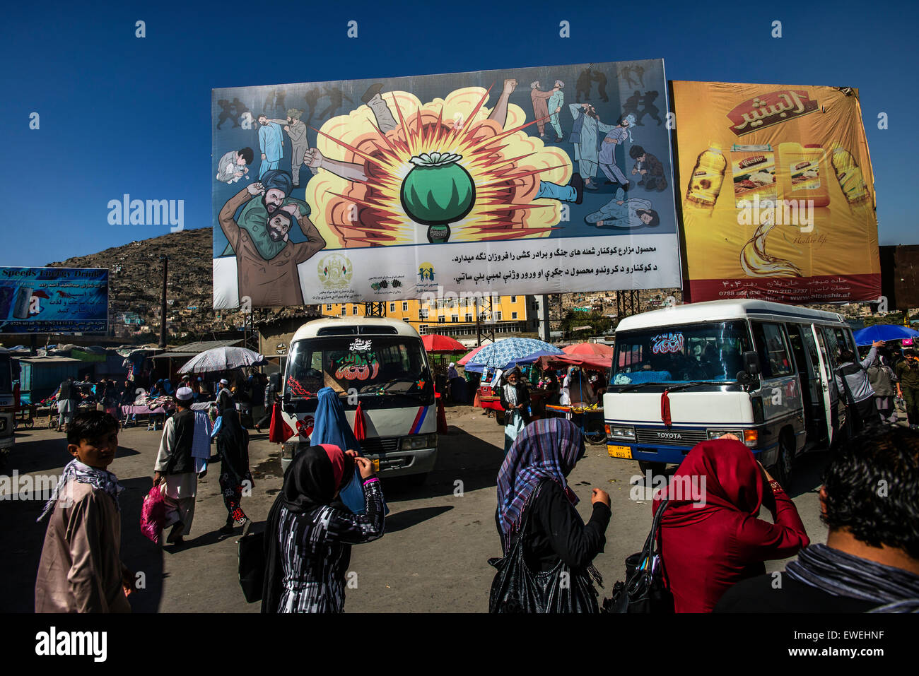 Kabul bus station Banque de photographies et d’images à haute ...