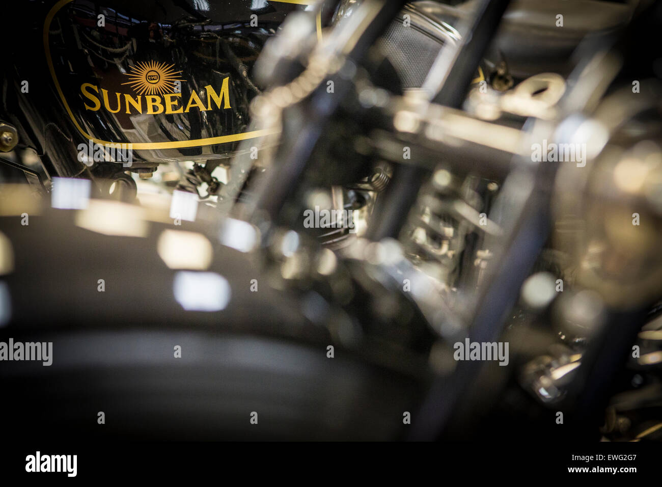 Sunbeam motorcycle Banque de photographies et d’images à haute ...