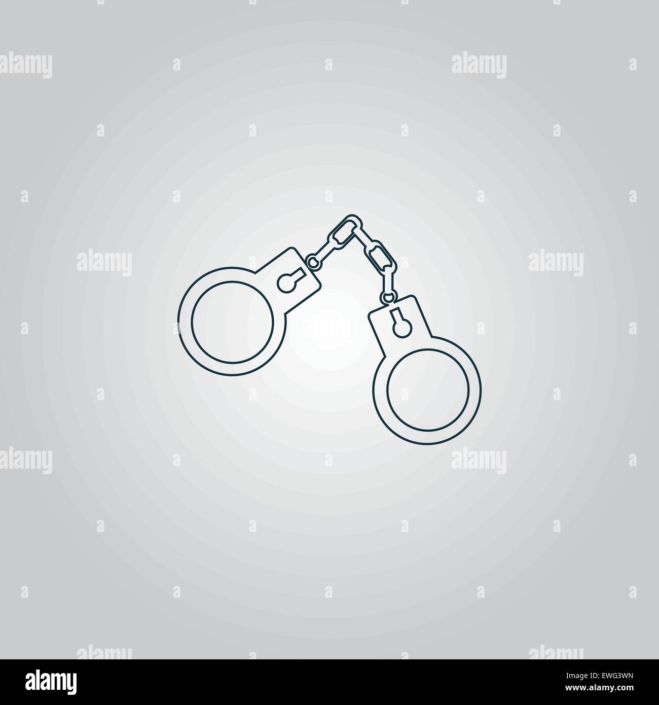 Main prison logo Banque d'images vectorielles - Alamy