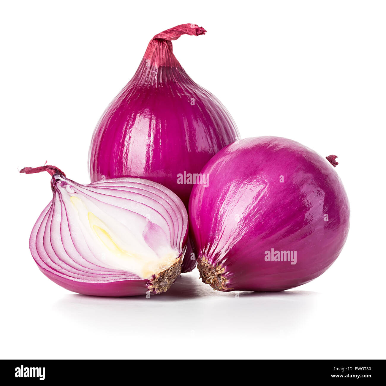 Tranche d'oignon rouge Banque de photographies et d’images à haute ...
