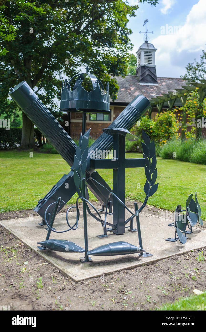 Un mémorial à la Machine Gun Corps de la Première Guerre mondiale à ...