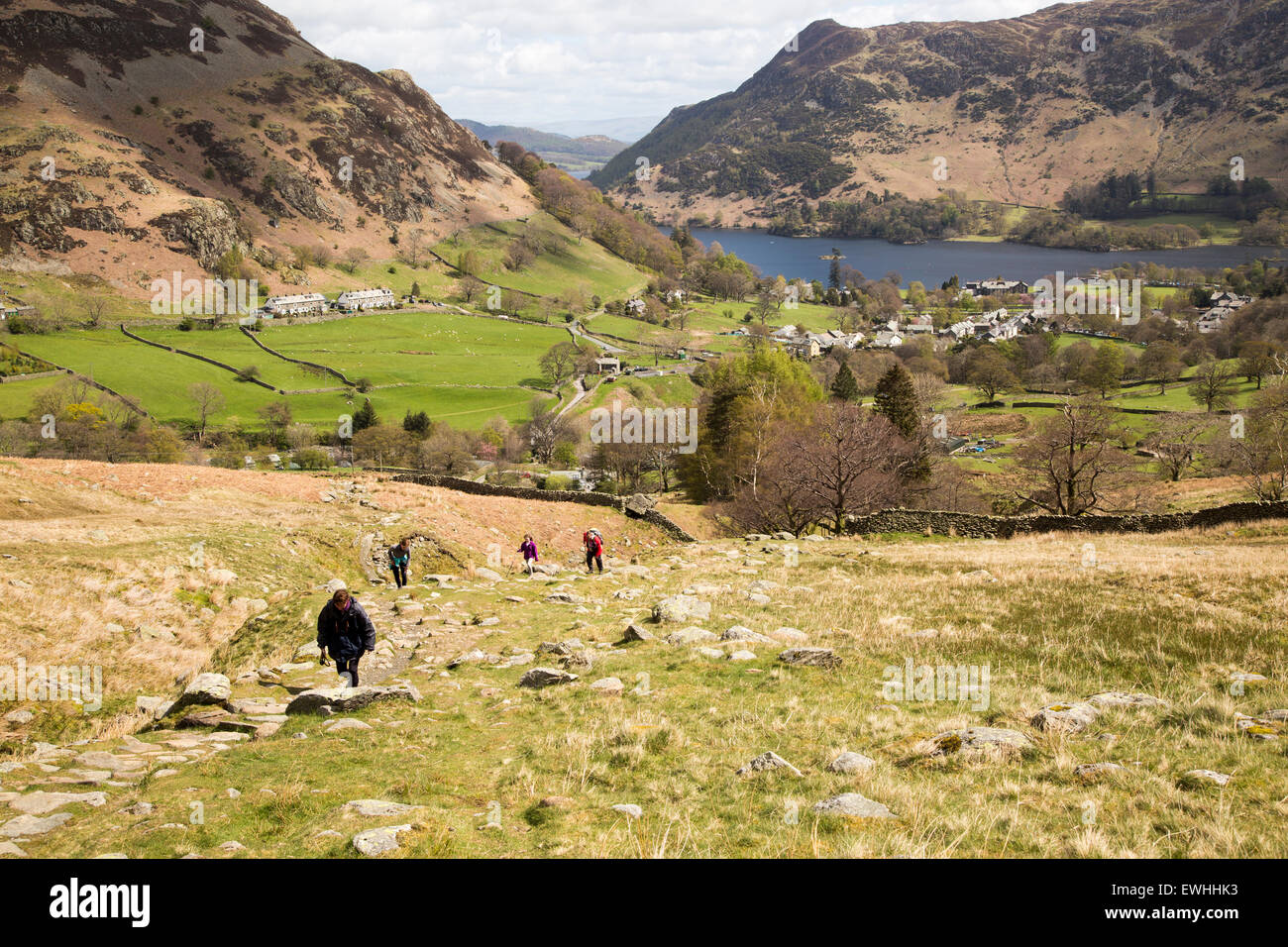 Vue paysage Shap, Lake District, Cumbria, England, UK Photo Stock - Alamy