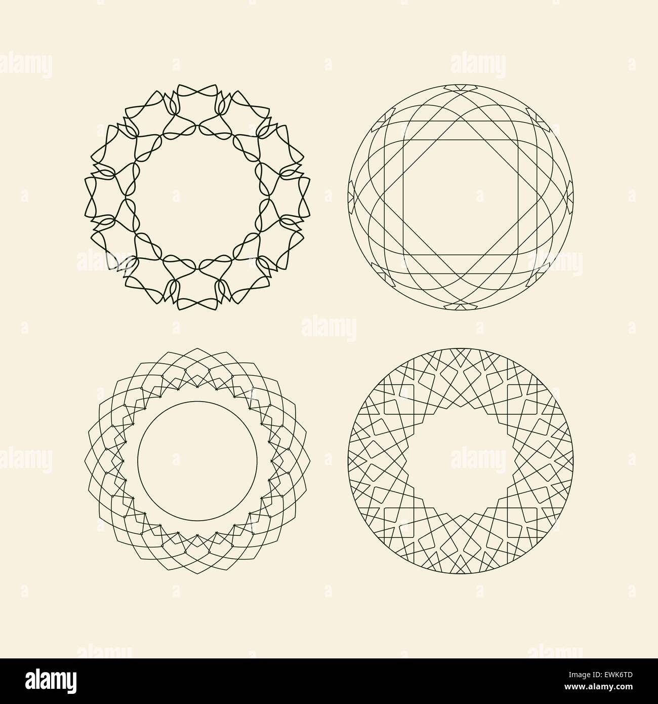 étoile guilloché Banque de photographies et d’images à haute résolution ...