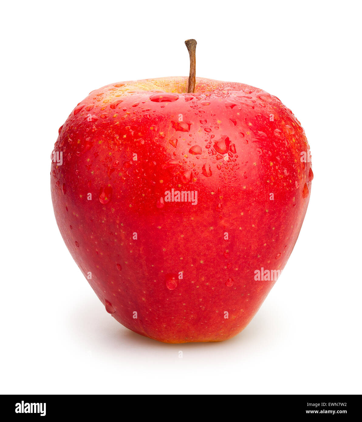 Pomme rouge Banque de photographies et d’images à haute résolution - Alamy