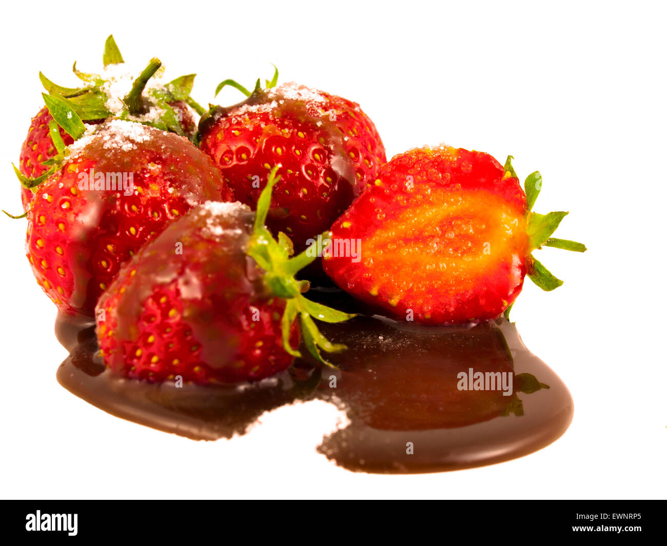 Fraise au sucre Banque de photographies et d’images à haute résolution ...