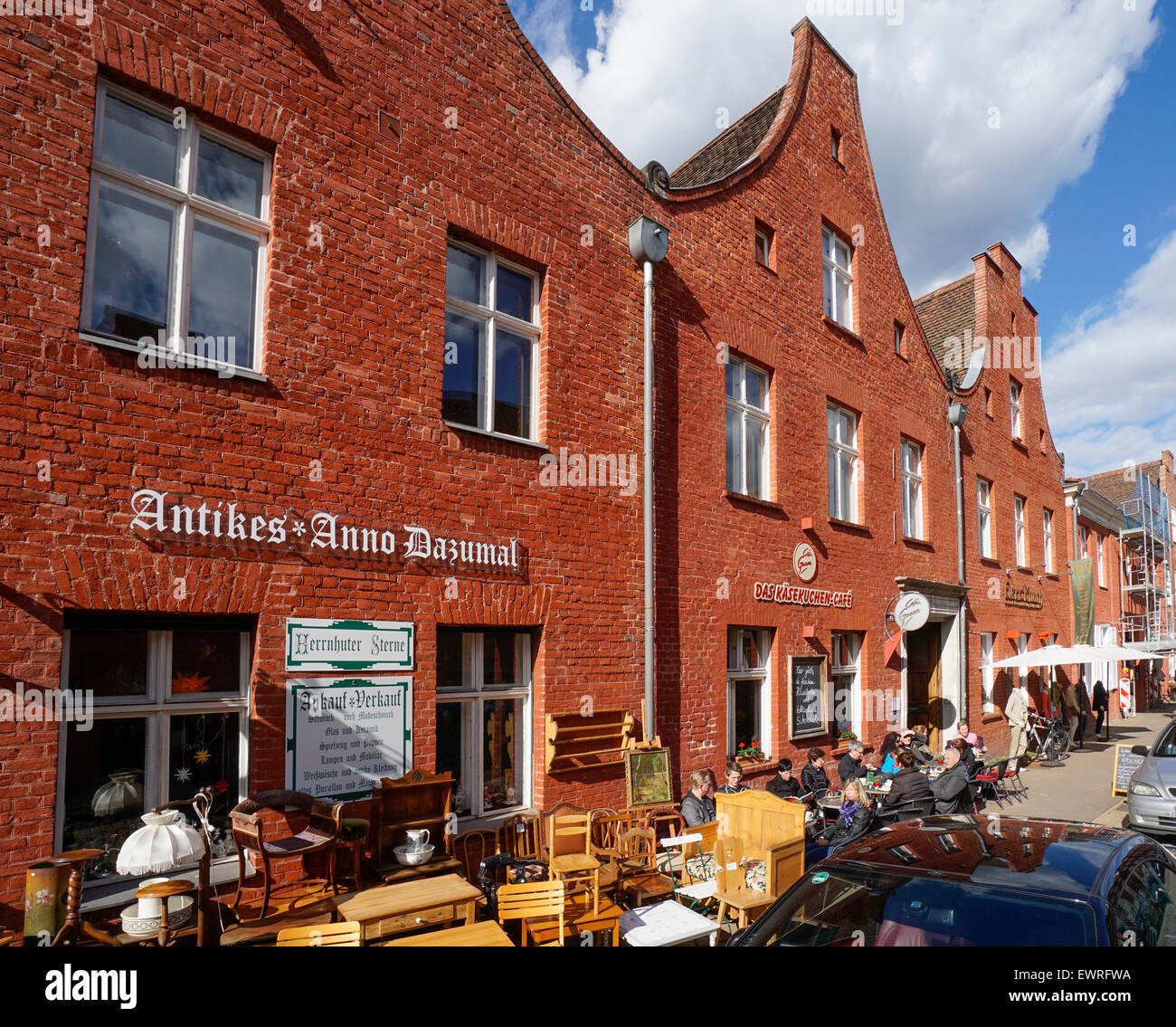Dutch maisons de quartier hollandais de Potsdam, Brandebourg Photo ...