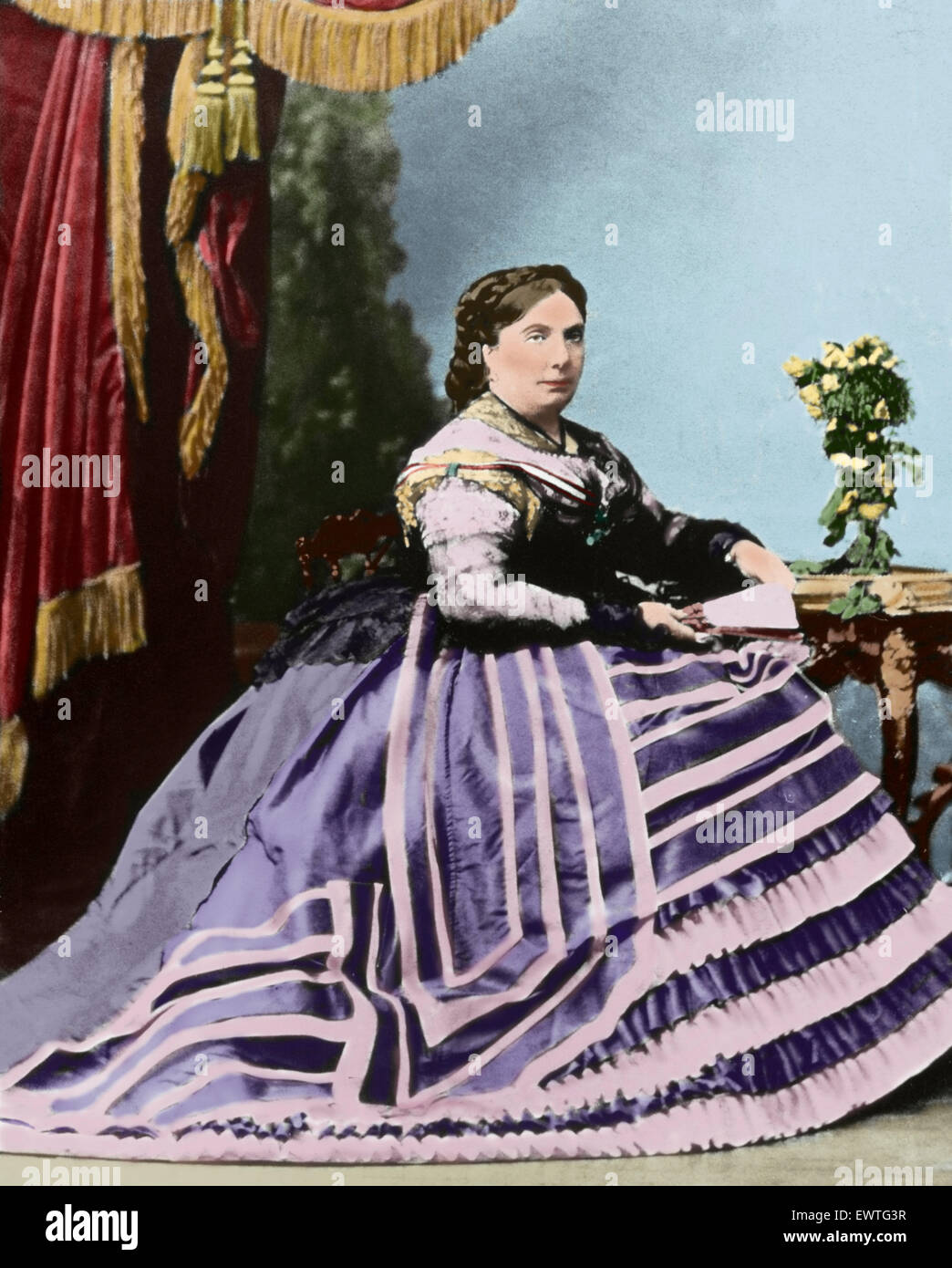 Queen isabella ii of spain Banque de photographies et d’images à haute ...