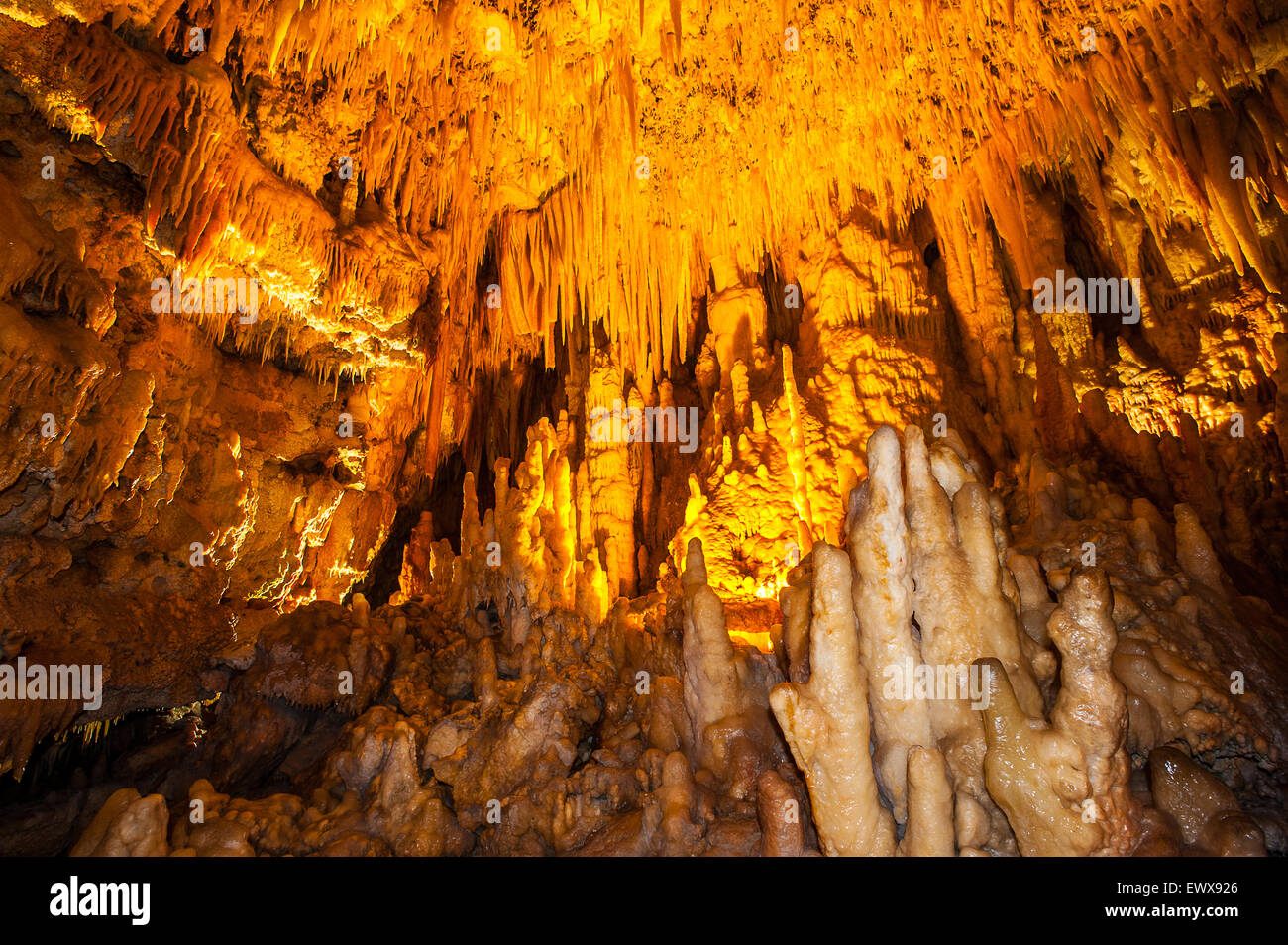 Italia Puglia grotte de Castellana - Grotta Bianca Italie Pouilles ...