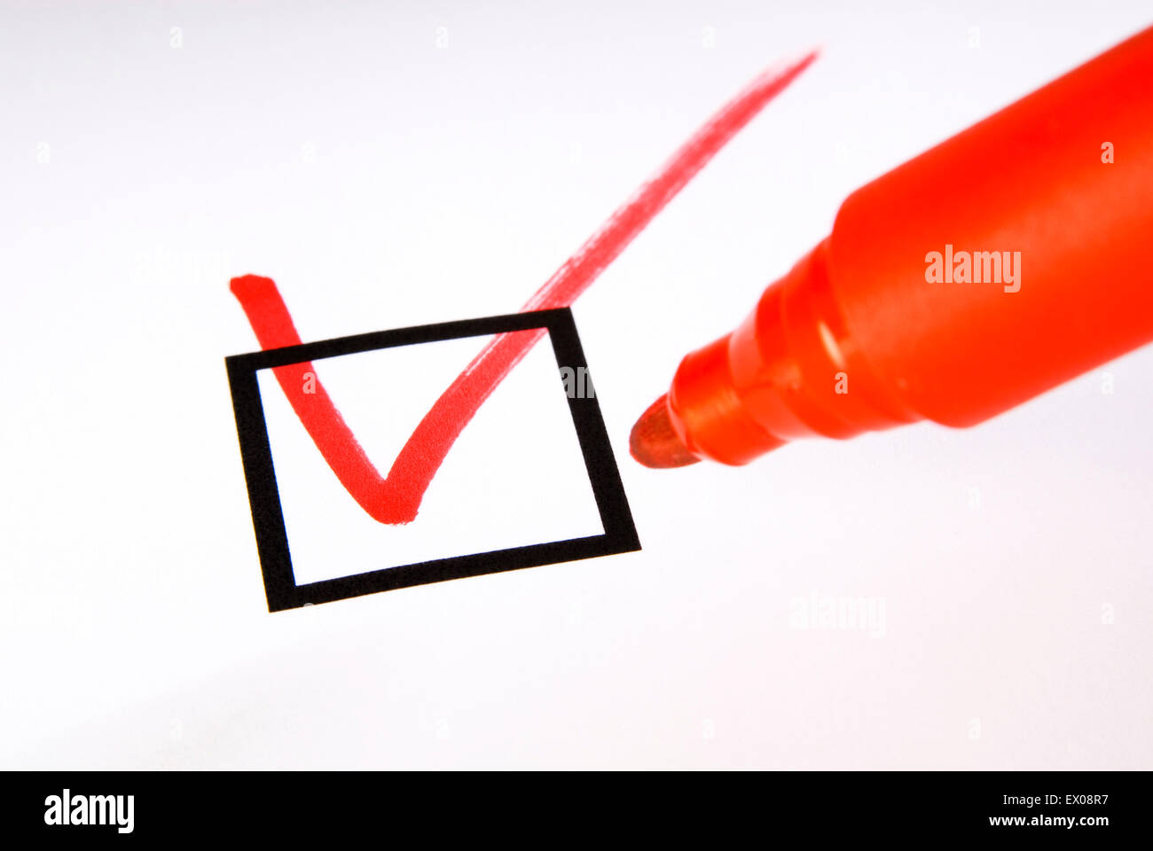 Case à cocher Banque de photographies et d’images à haute résolution ...