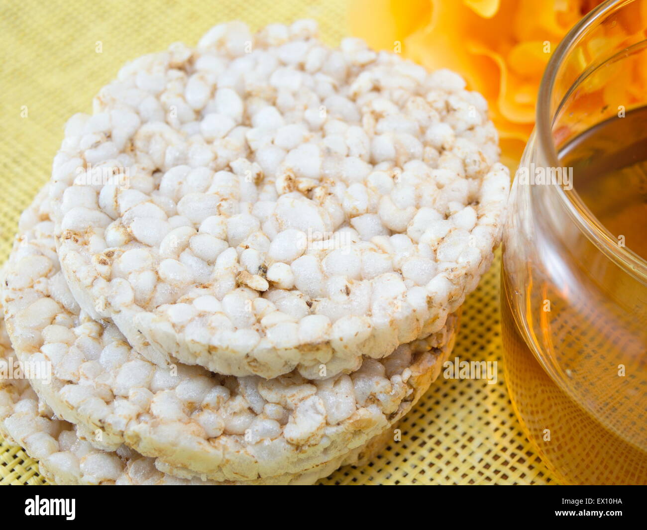 Fleur de riz jaune Banque de photographies et d’images à haute ...