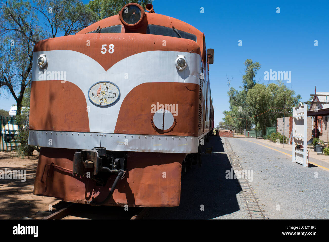 Ghan locomotive Banque de photographies et d’images à haute résolution ...