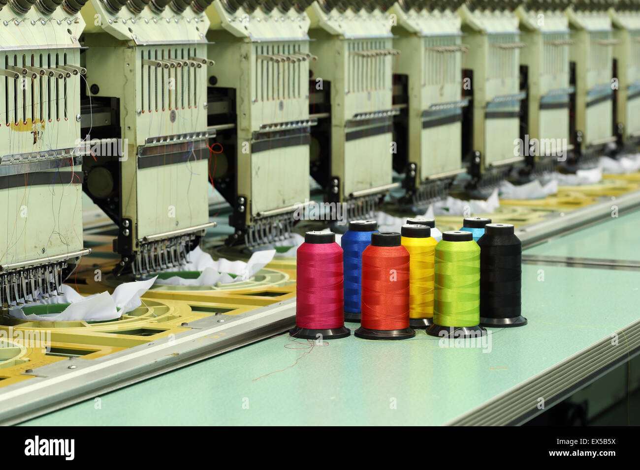 Machine embroidery Banque de photographies et d’images à haute ...