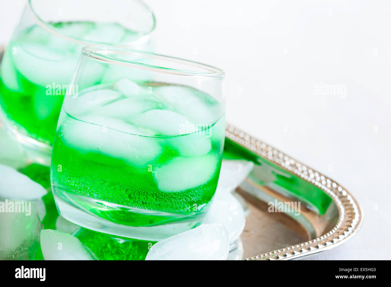Cocktail vert Banque de photographies et d’images à haute résolution ...