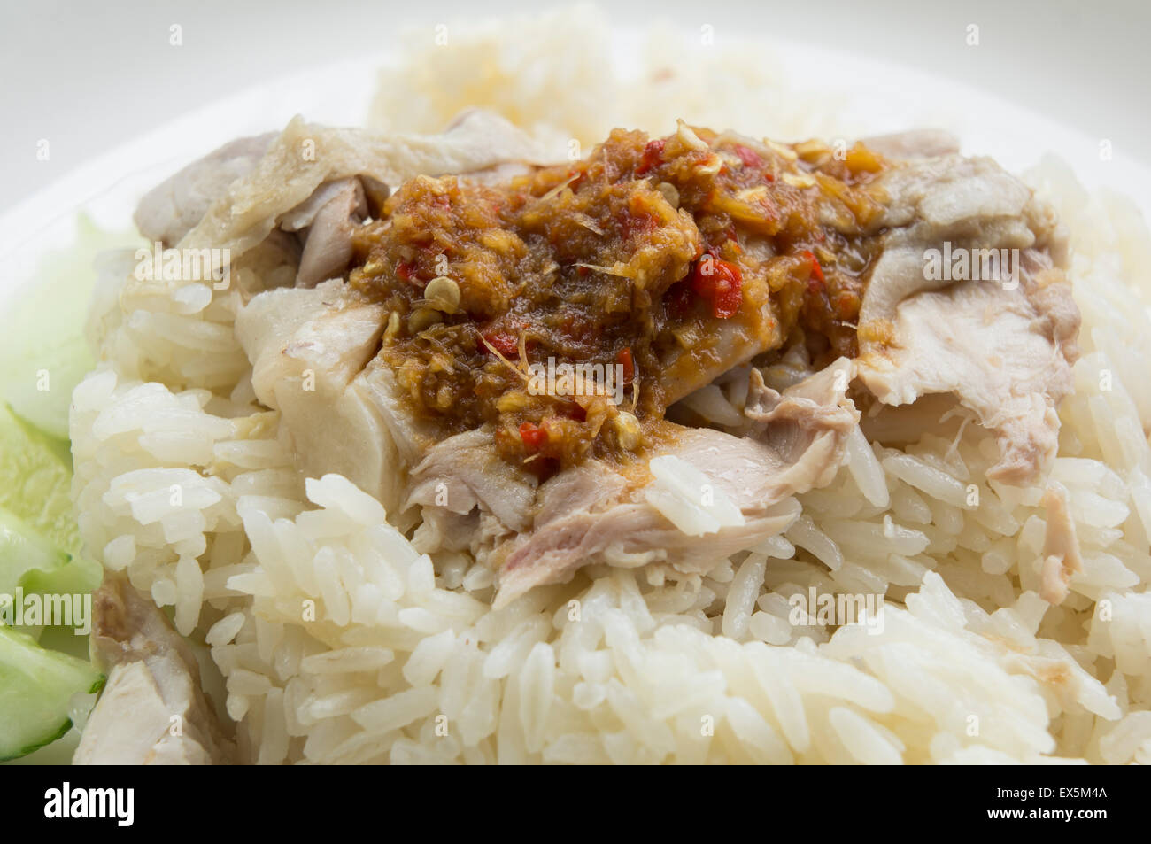 Riz au poulet Banque de photographies et d’images à haute résolution ...