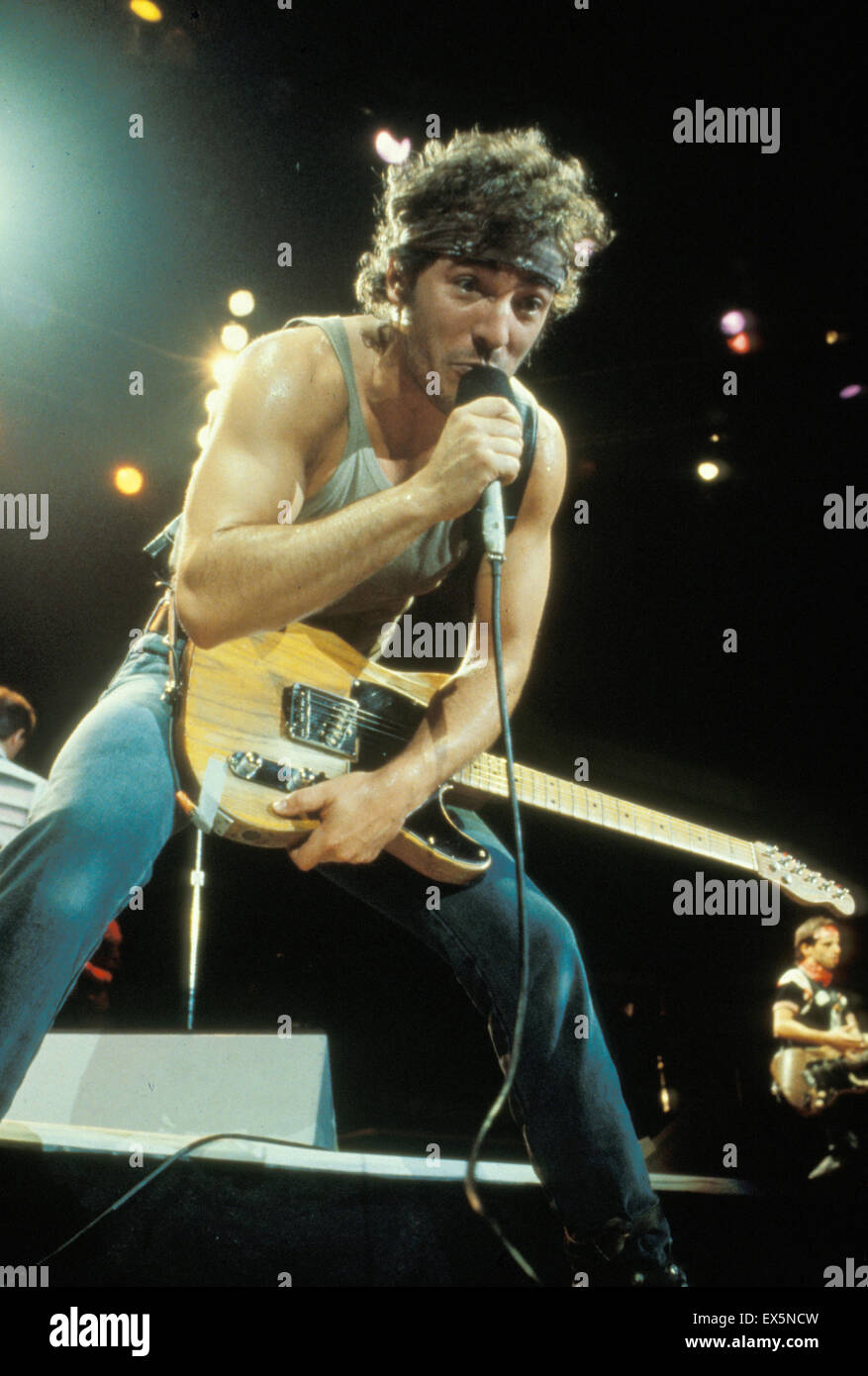Bruce springsteen 1985 Banque de photographies et d’images à haute ...