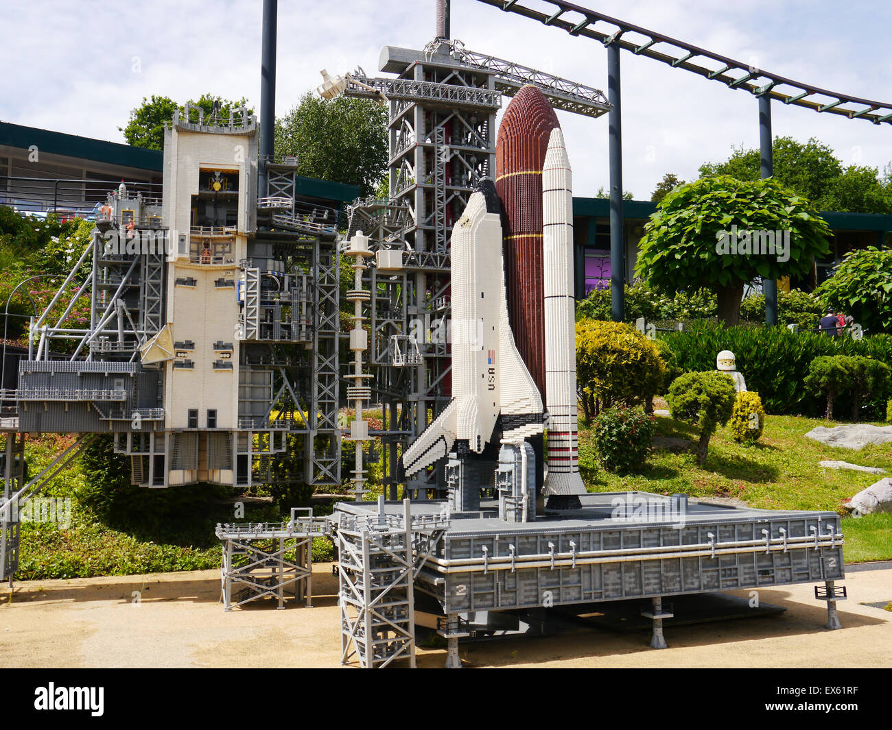 Legoland Space Shuttle Banque d'image et photos - Alamy