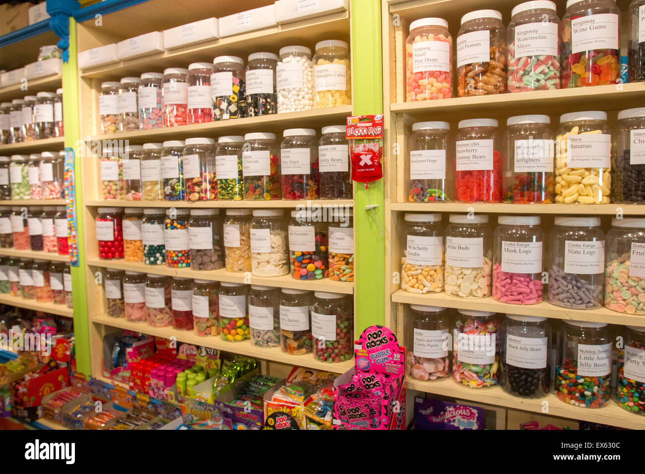 Lolly shop interior Banque de photographies et d’images à haute ...