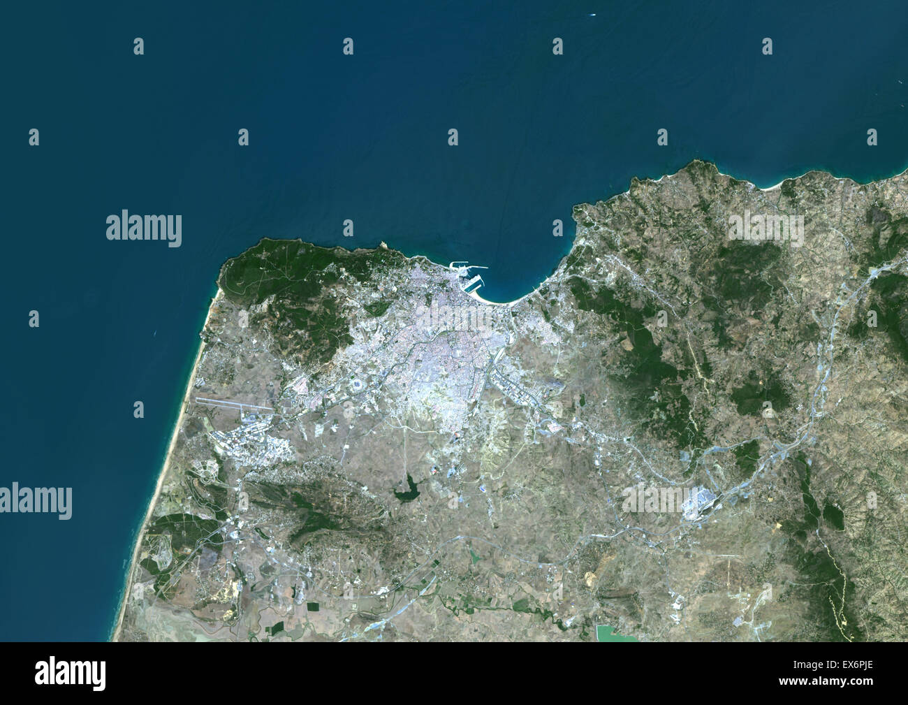 Tanger maroc satellite Banque de photographies et d’images à haute ...