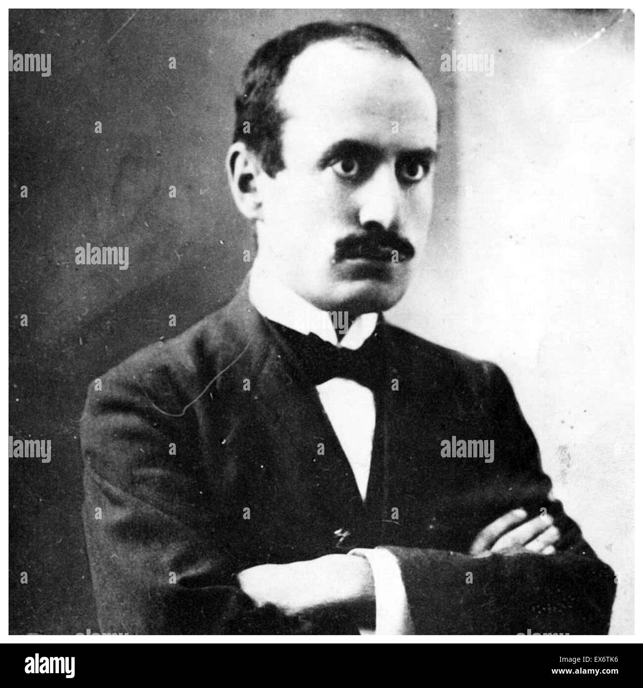 Benito mussolini 1883 28 avril 1945 Banque d'images noir et blanc - Alamy