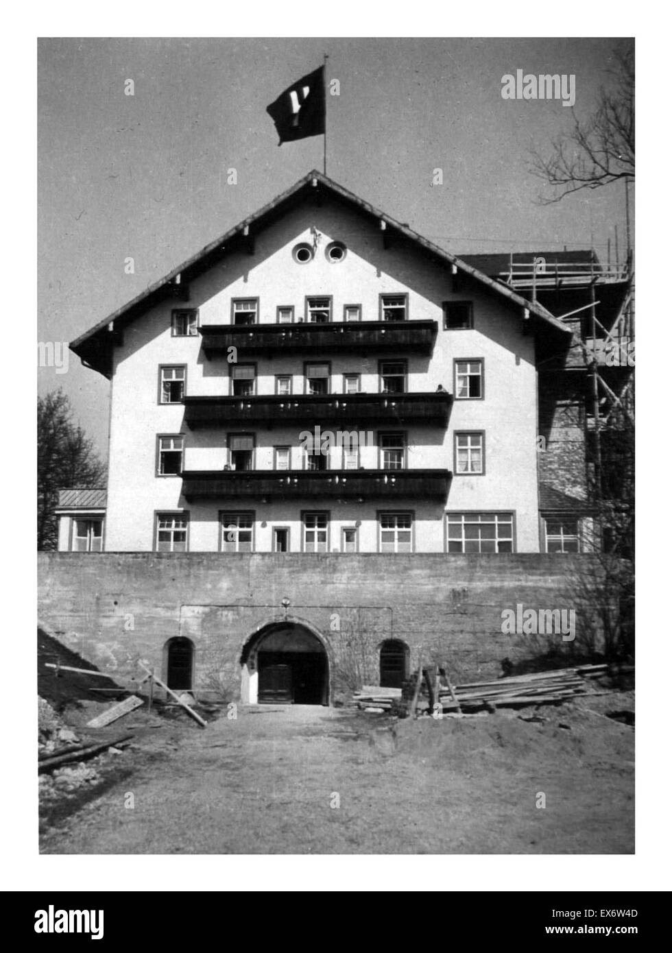 Maternité nazie Lebensborn, utilisé comme base pour l'Allemand a ouvert ...