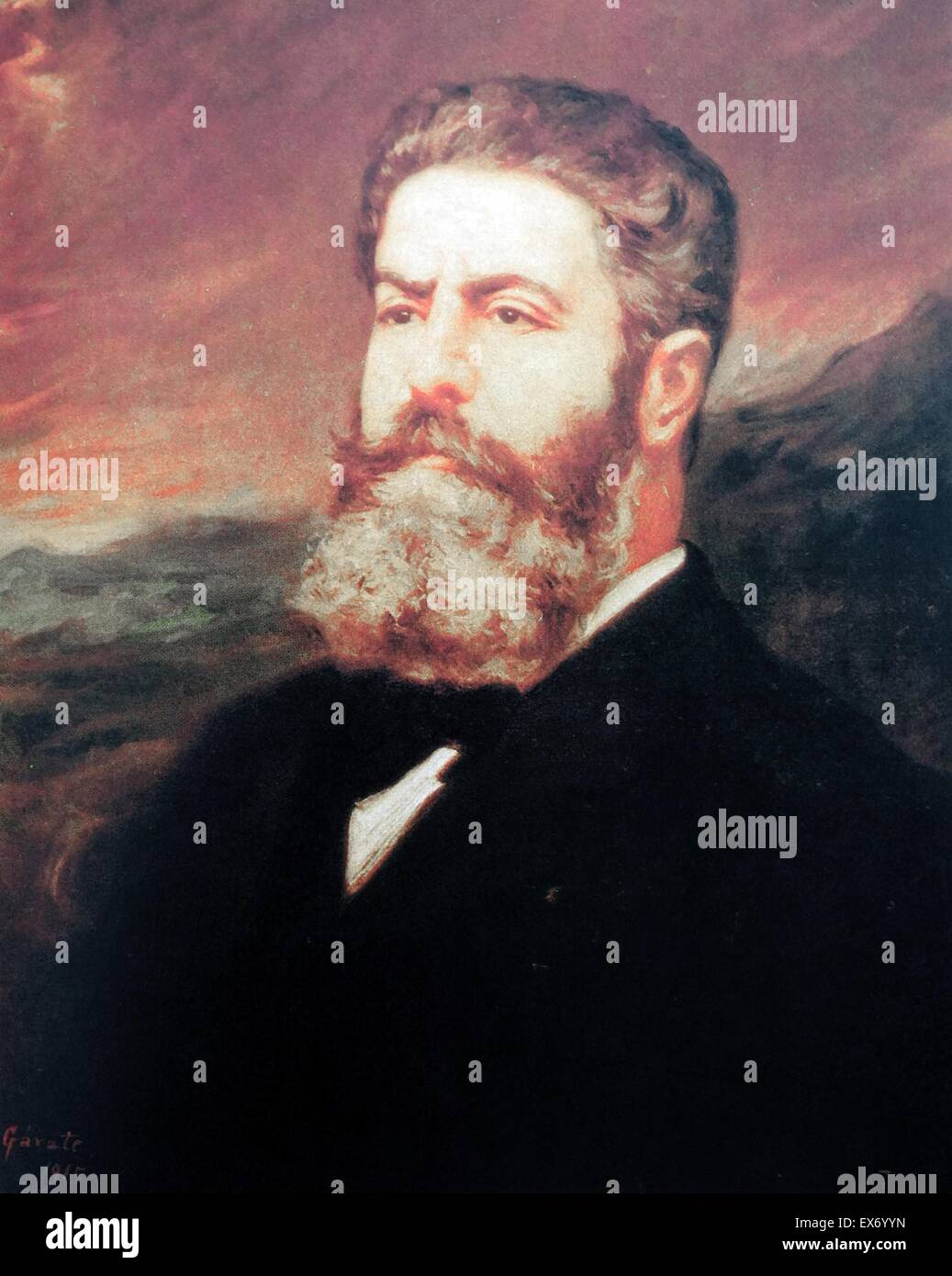 Joaquín Costa Martínez (1846 - 1911) homme politique espagnol, avocat ...