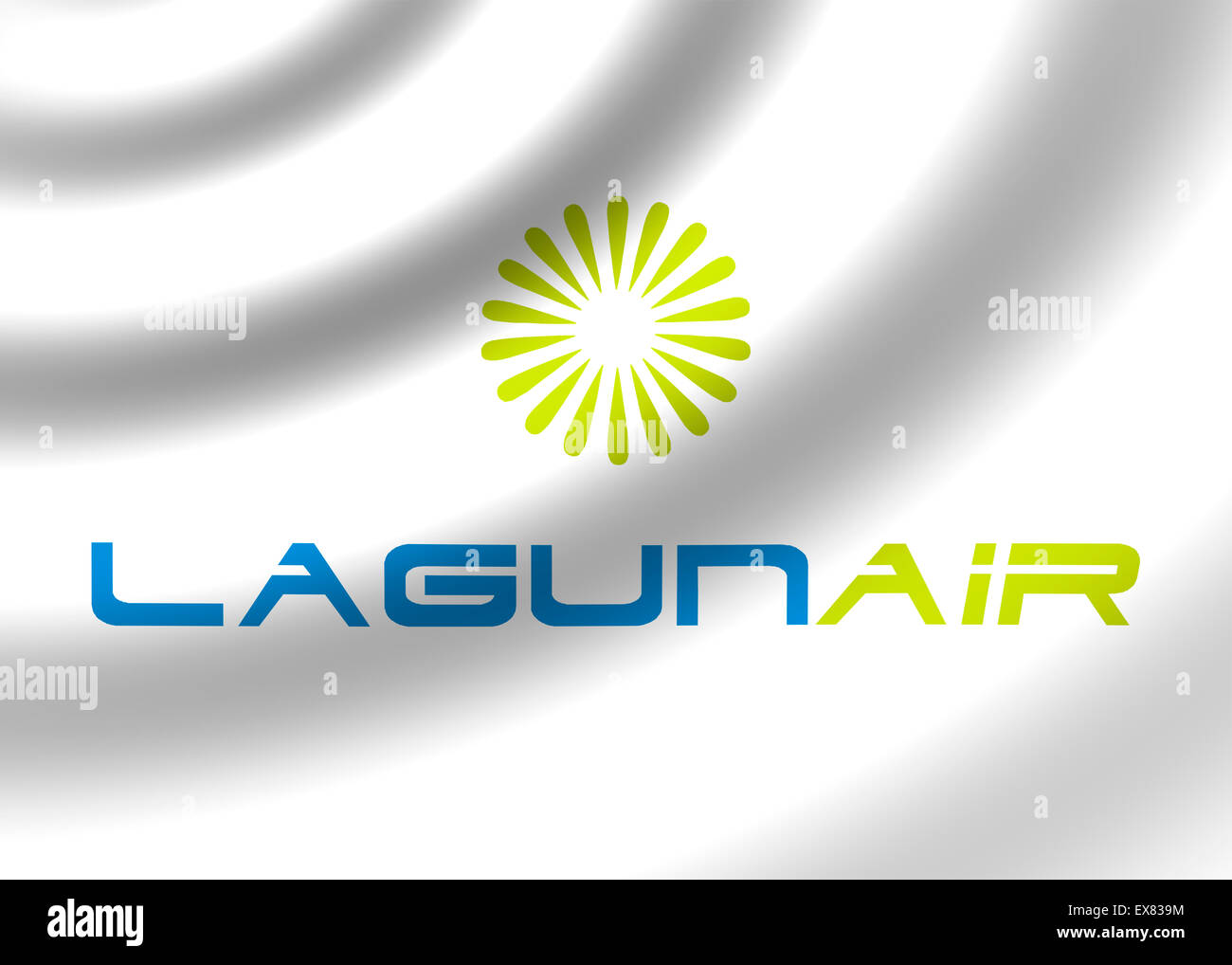 Lagun Air airlines icône logo emblème signe symbole du drapeau Photo ...