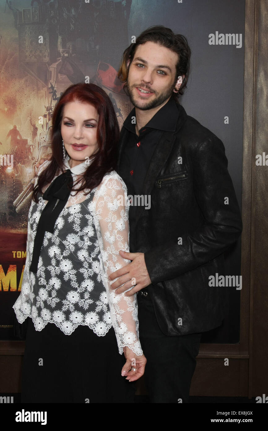 Priscilla presley and navarone garibaldi Banque de photographies et d ...