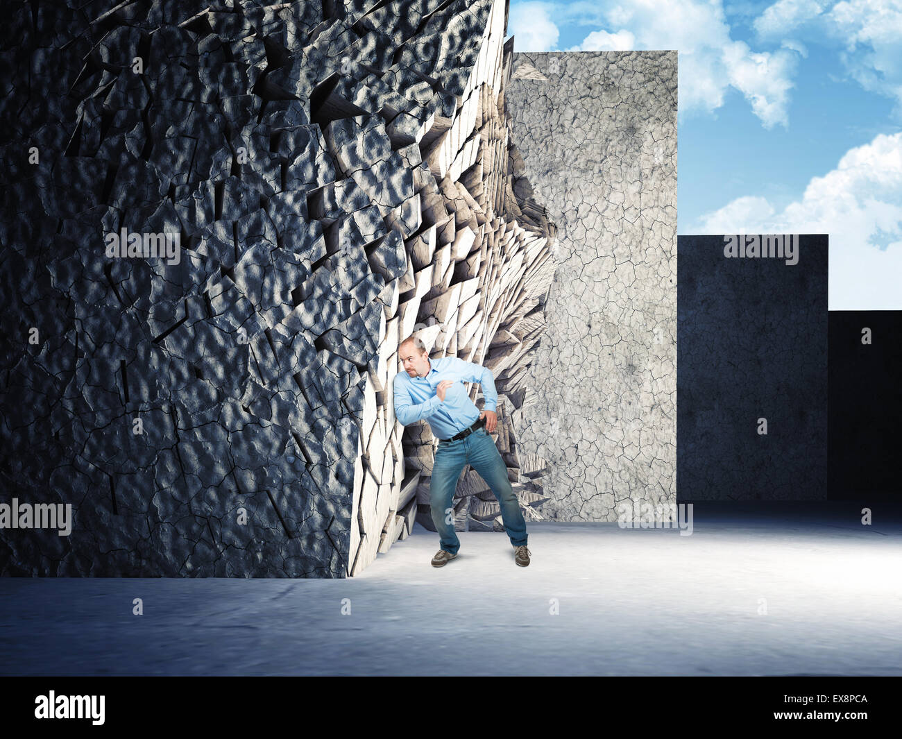 Mur fort Banque de photographies et d’images à haute résolution - Alamy