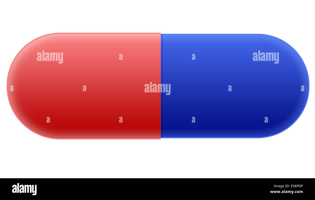 Pilule rouge et blanche Banque de photographies et d’images à haute ...