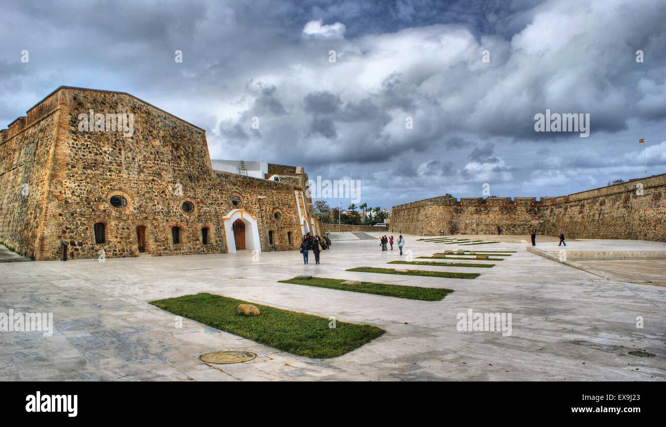 Castle fort ceuta spain Banque de photographies et d’images à haute ...