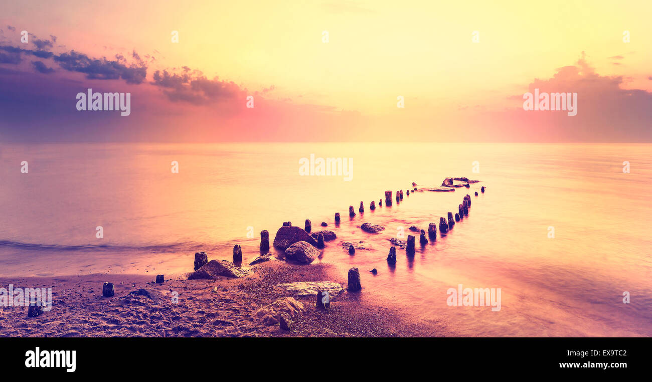 Mer paisible Banque de photographies et d’images à haute résolution - Alamy