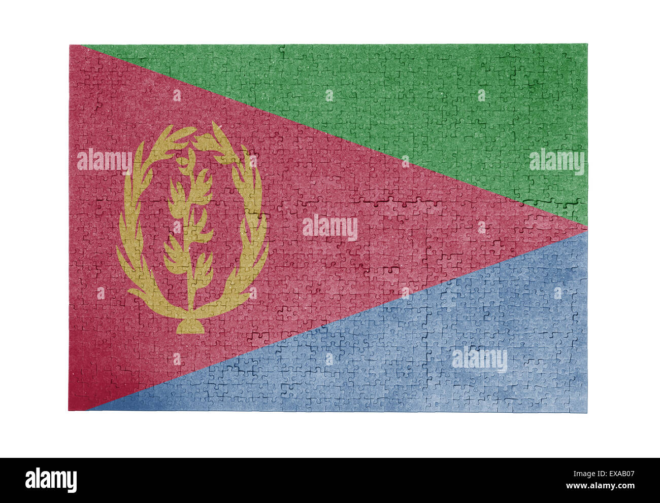 Drapeau eritrea Banque d'images détourées - Alamy