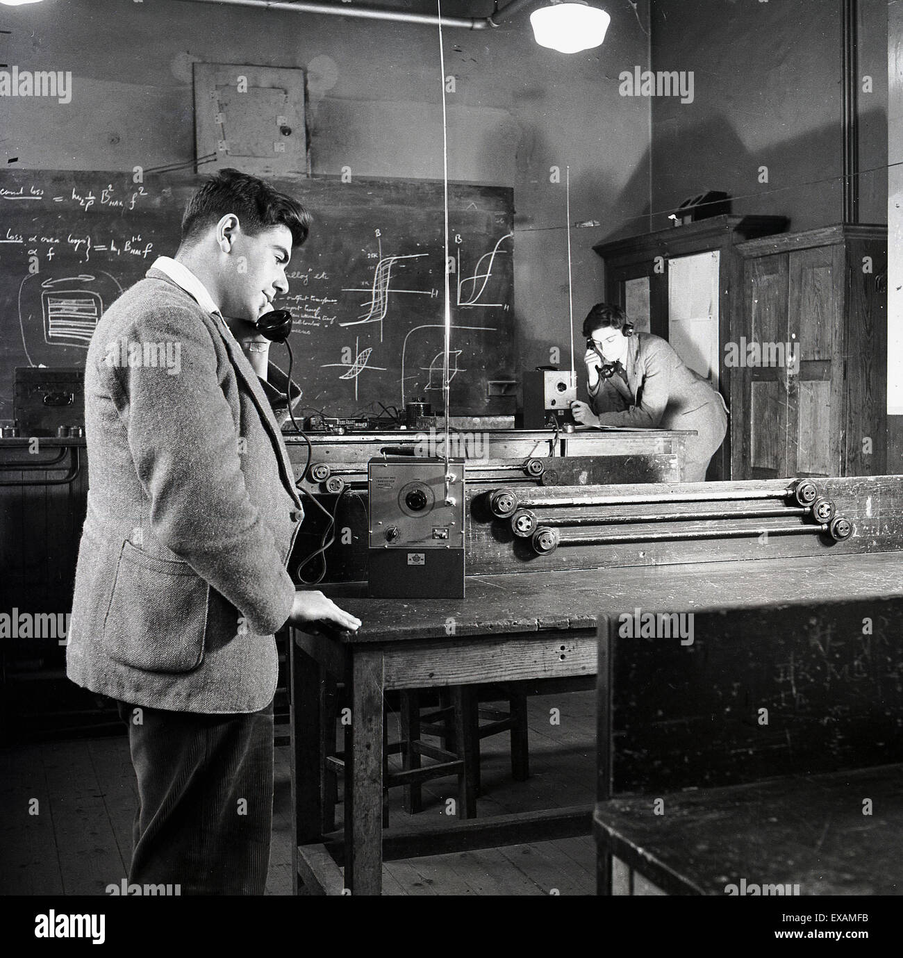 Salle De Classe Années 1950 Banque De Photographies Et Dimages à Haute