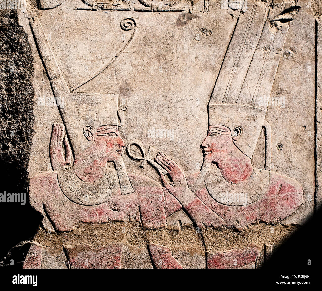 Louxor, Karnak, Egypte.Temple de Karnak sacré pour dieu Amon ...
