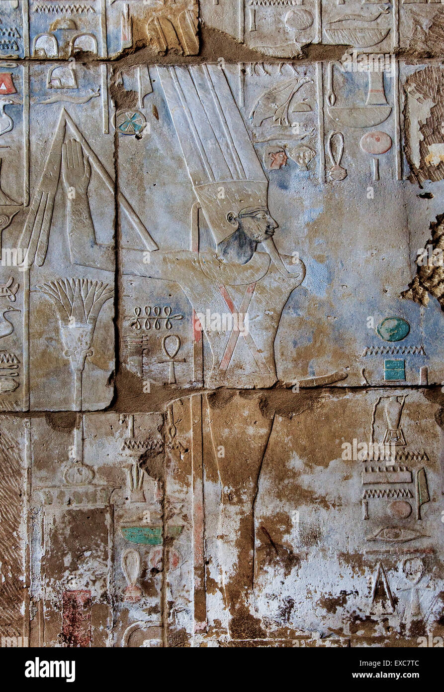 Sculpture Du Dieu Amon Banque d'image et photos - Alamy