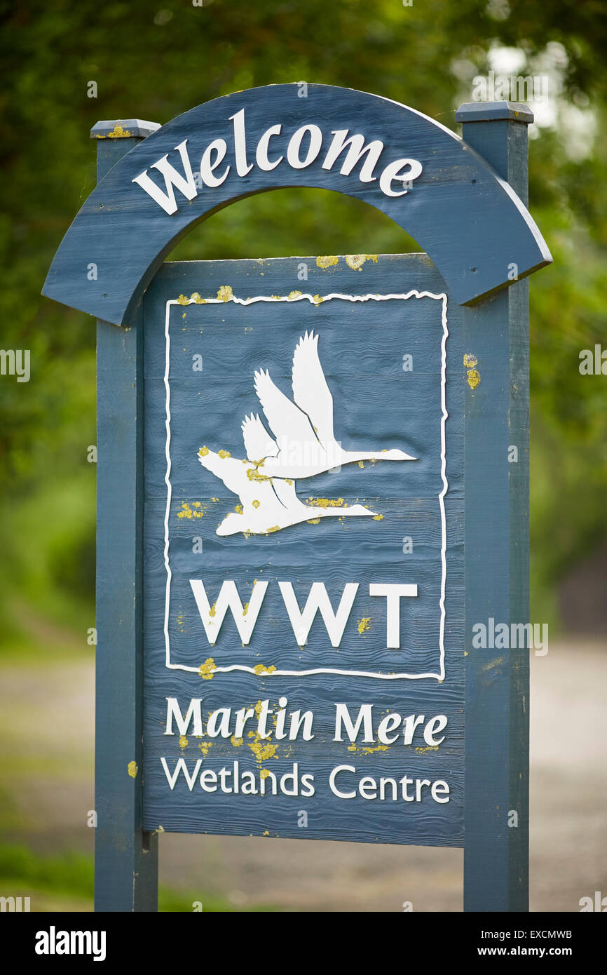 Wwt martin mere wetland centre Banque de photographies et d’images à ...