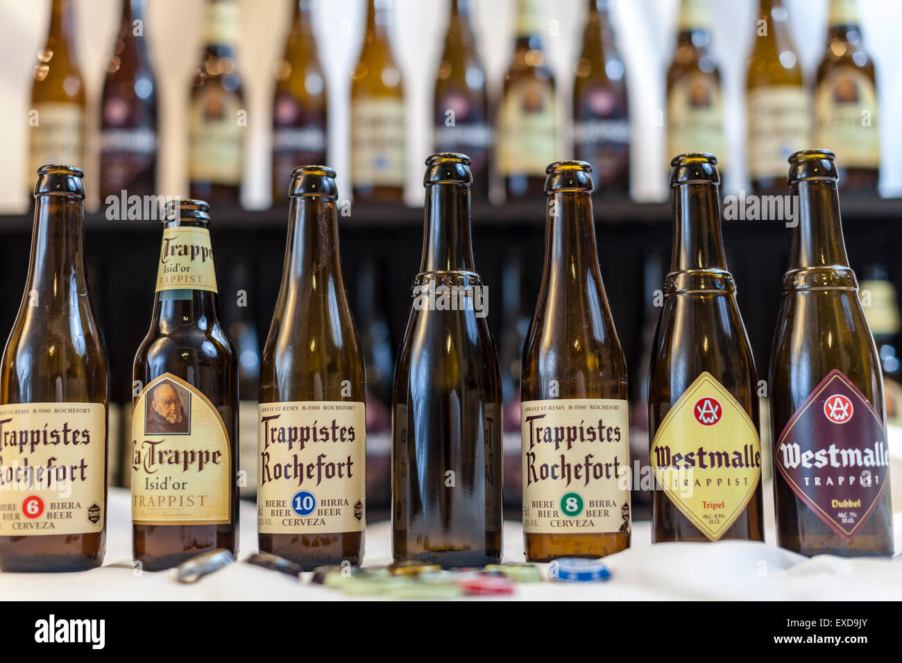 Dubbel trappiste westmalle Banque de photographies et d’images à haute résolution - Alamy