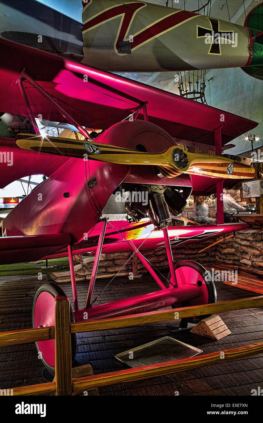 Le Fokker Dr I est un célèbre triplan allemand de l'ère de la première ...