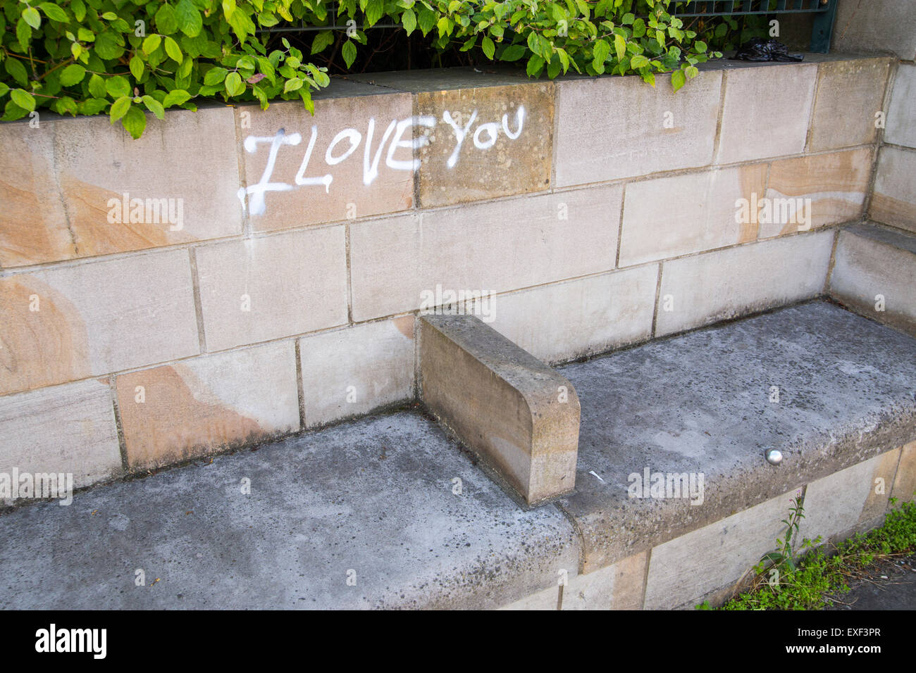 Amour de graffiti Banque de photographies et d’images à haute ...